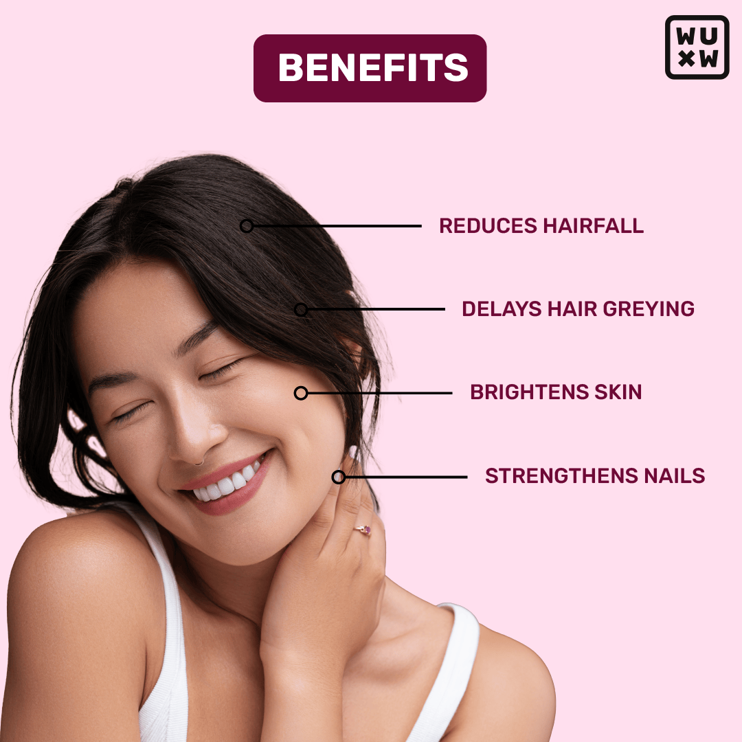 Biotin Gummies for Hair, Skin, & Nails | What's Up Wellness
