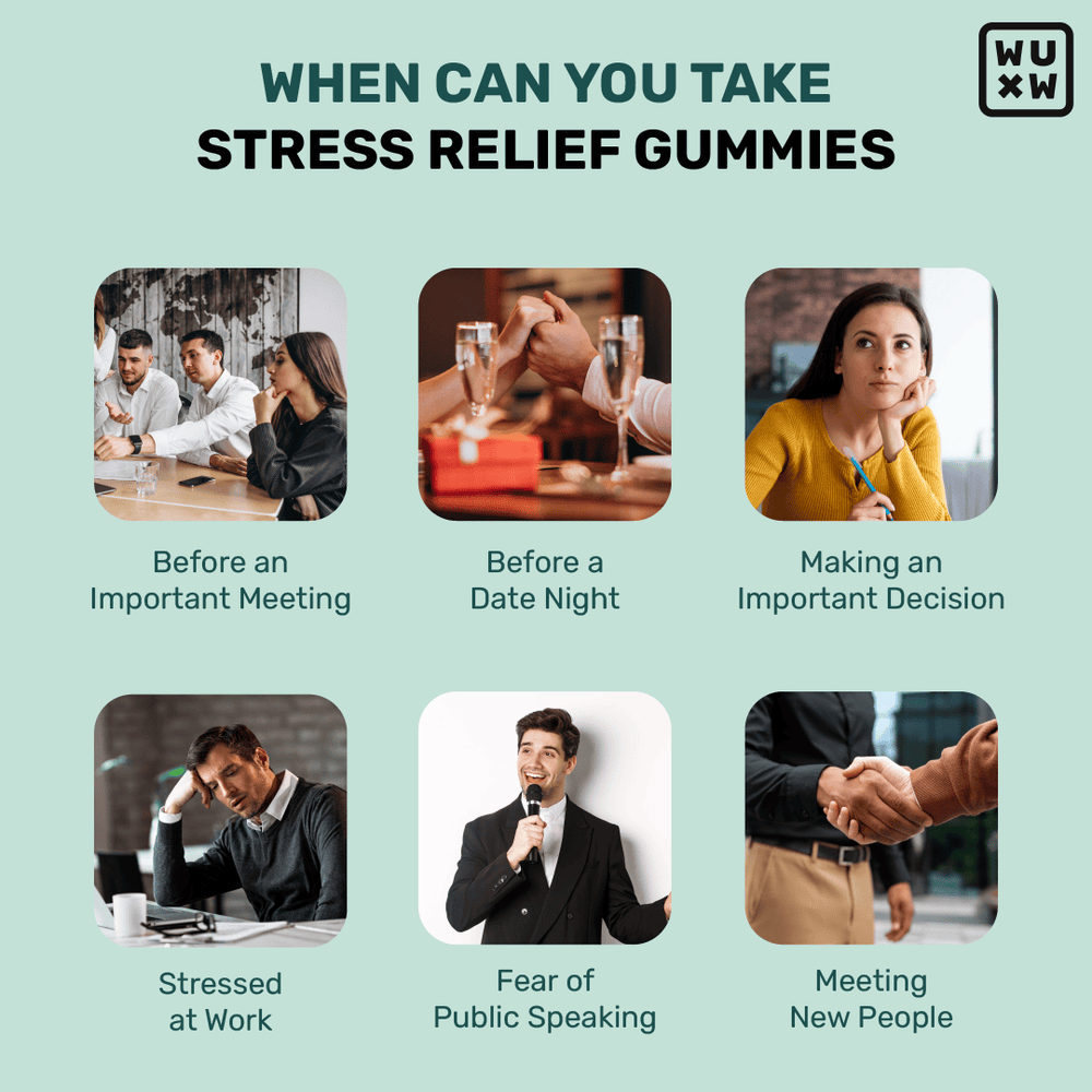 Stress Relief Gummies - Stress Management Supplements | What's Up Wellness