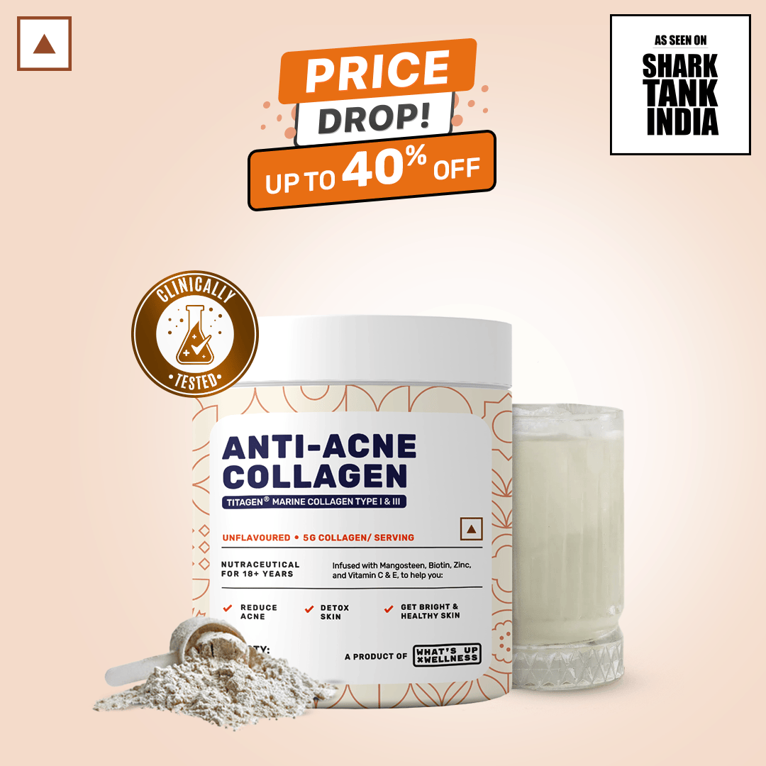 Anti-Acne Collagen - Marine Collagen Powder for Acne & Pimples – What's ...